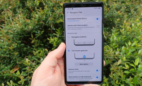 How to activate & change navigation gestures on Samsung Galaxy phone ...