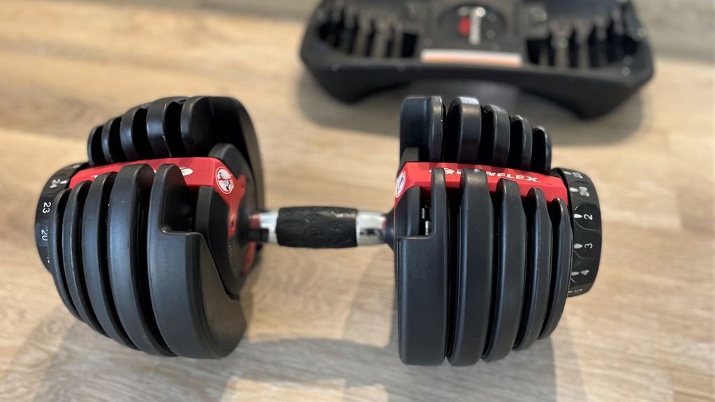 Bowflex SelecTech 522 Adjustable Dumbbells review | TechRadar