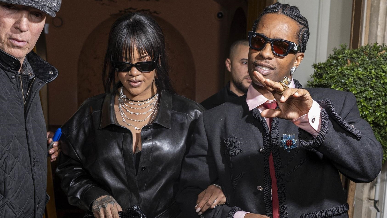 Rihanna Puts Her Spin on Parisian Style in Custom Givenchy | Marie Claire