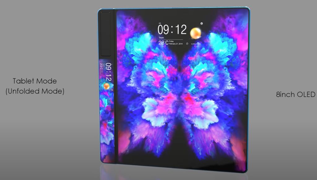 Stunning Samsung Galaxy Fold 2 video shows three screens and rotating ...