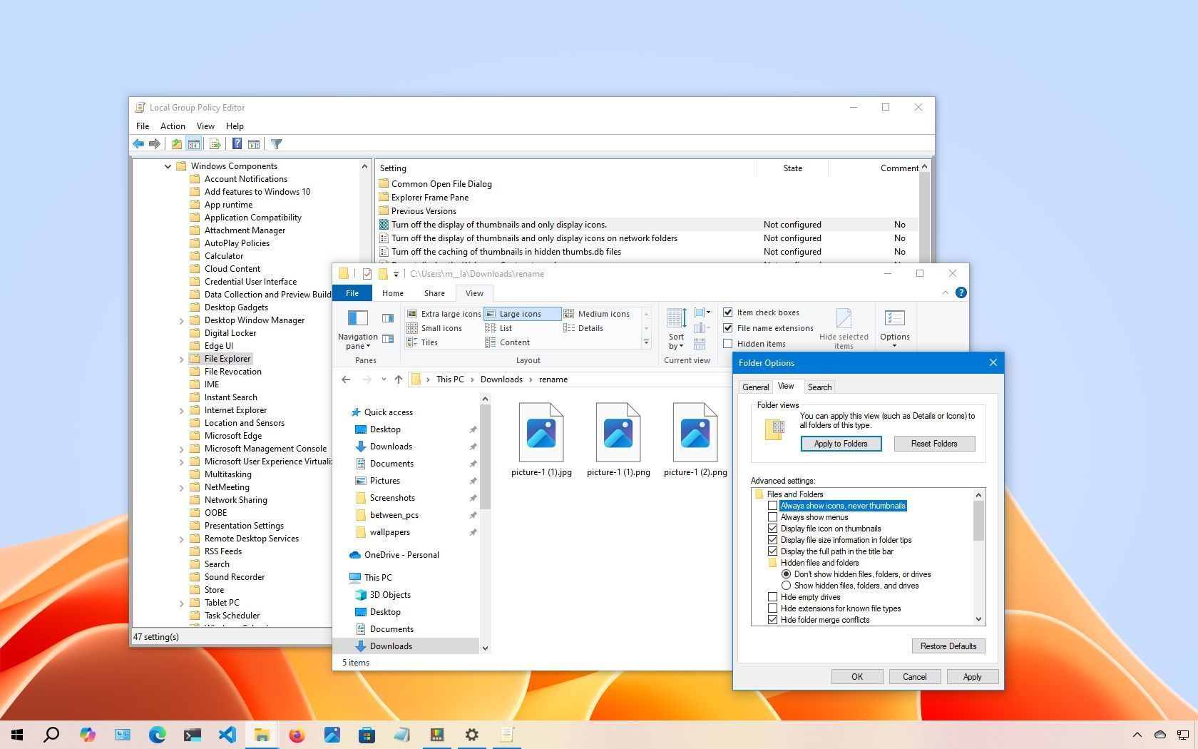 Turn thumbnails off on File Explorer for Windows 10 | Windows Central