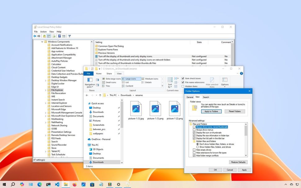 Turn thumbnails off on File Explorer for Windows 10 | Windows Central