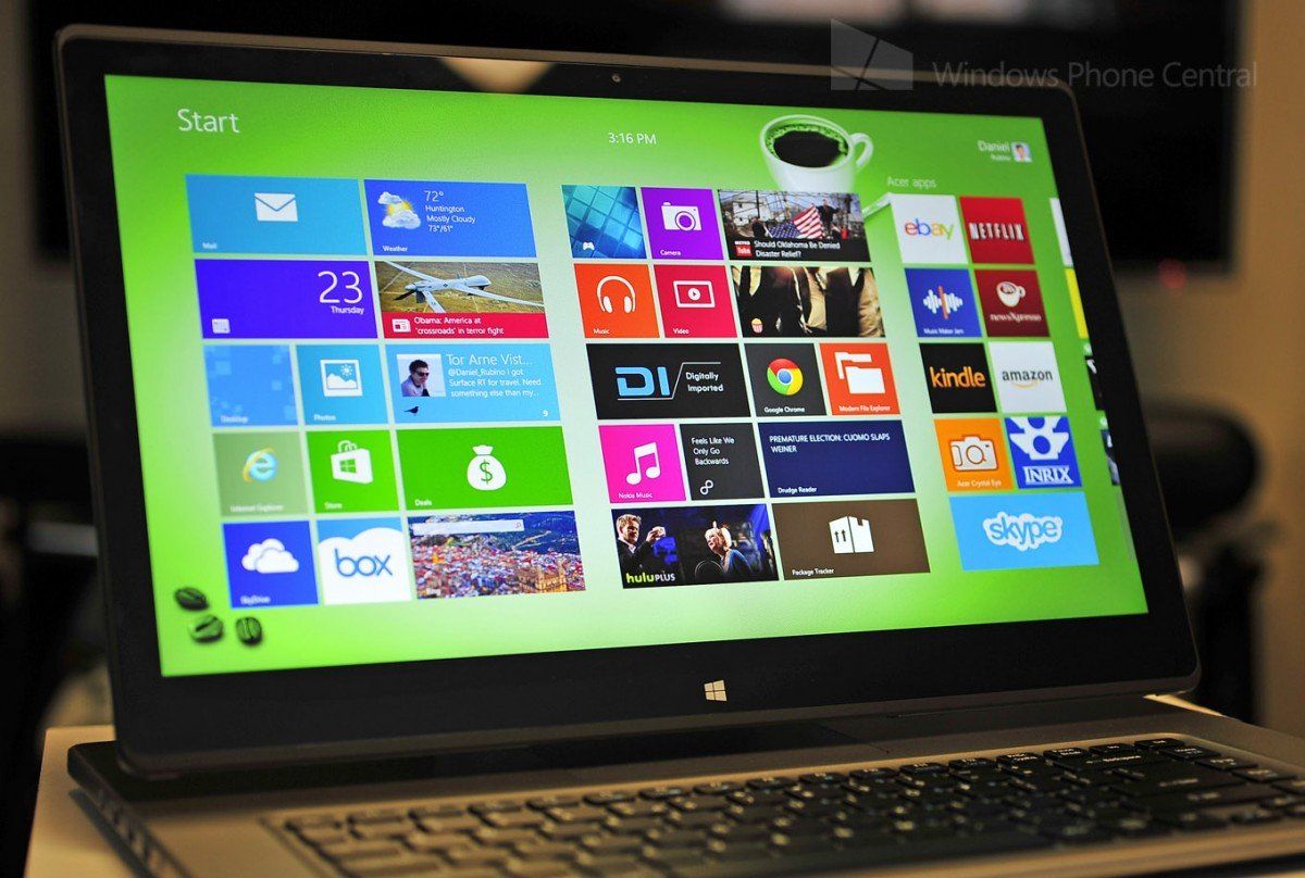 Acer Aspire R7 transforming Windows 8 laptop: A quick look at one of ...