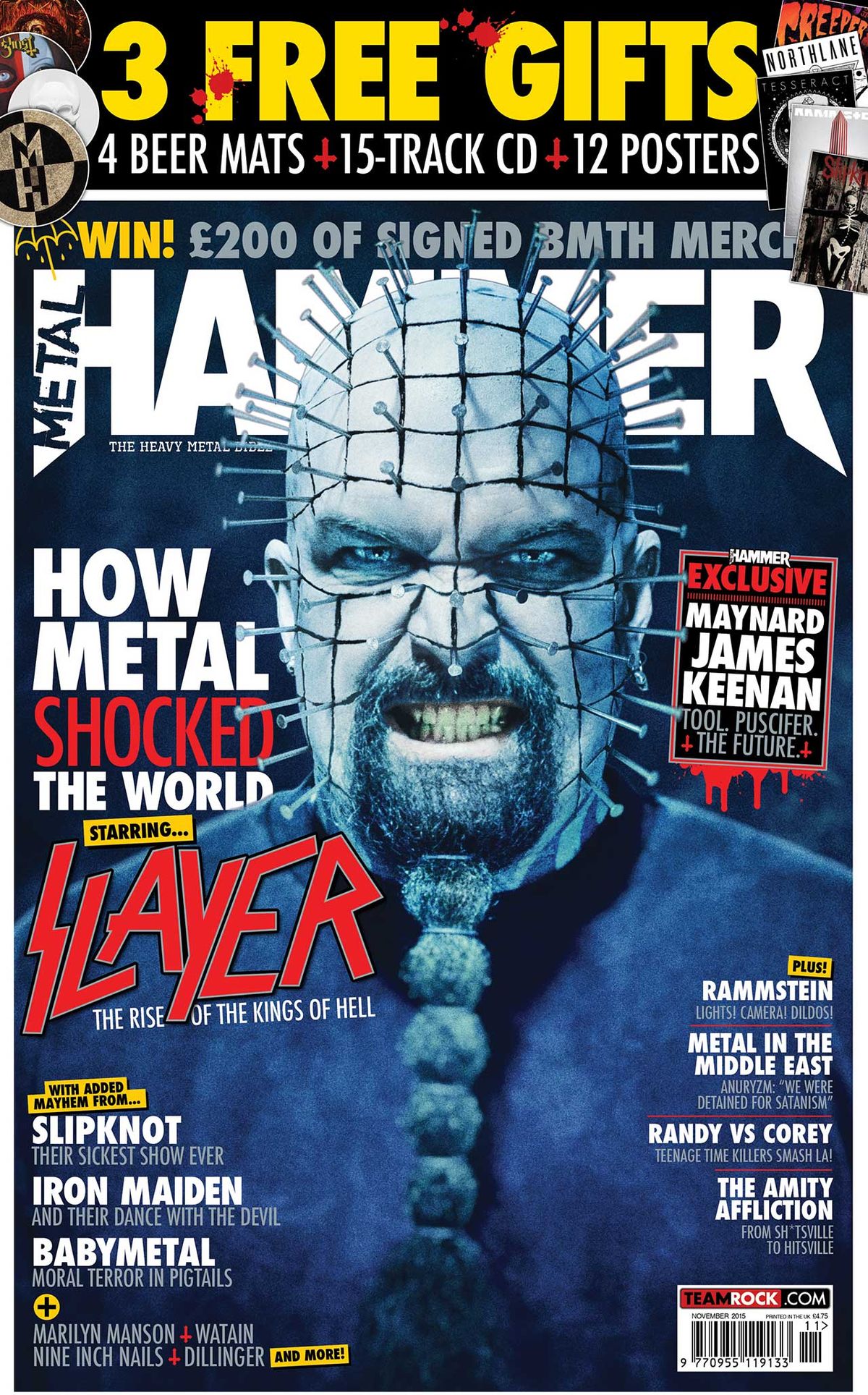 Slayer star in the most shocking issue of Metal Hammer ever | Louder