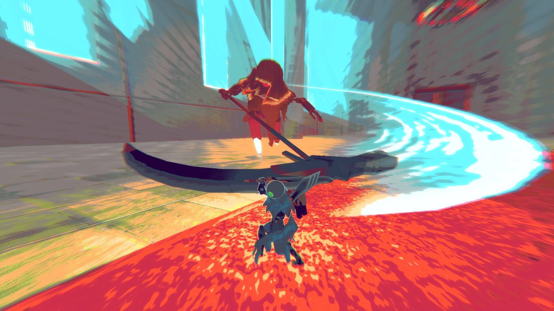 This nuke-parrying open-world soulslike got a new update just in time ...