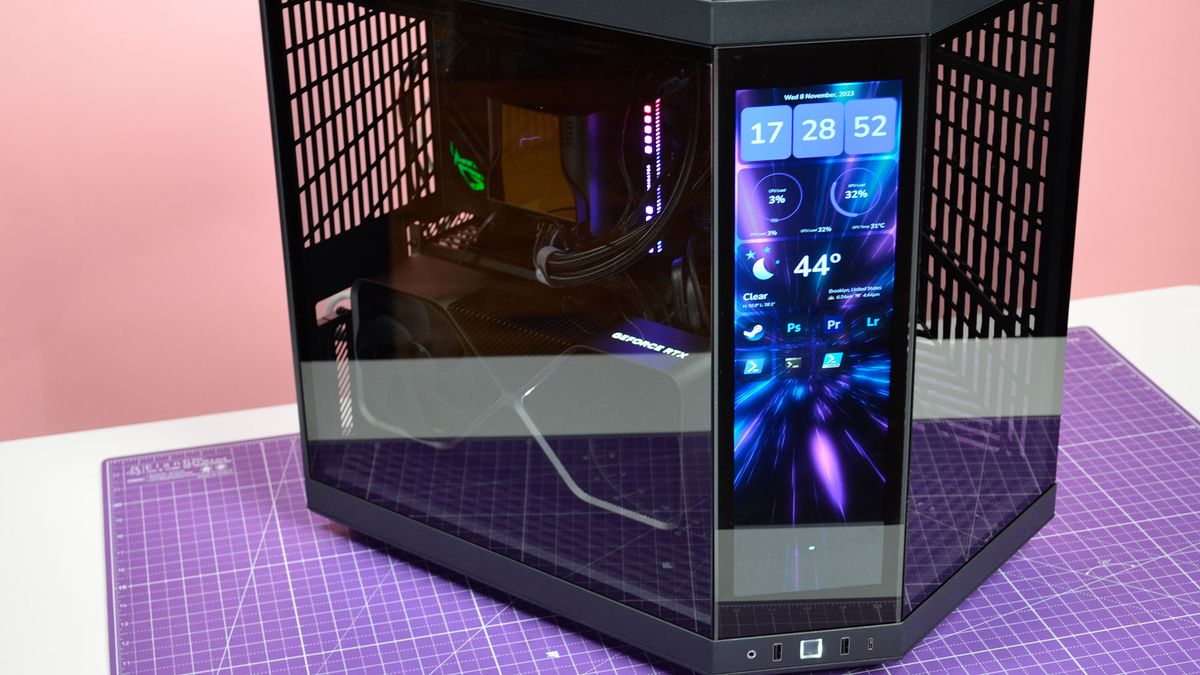 Hyte Y70 Touch review: leveling up the premium PC case | TechRadar