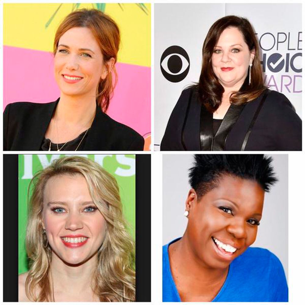 Melissa McCarthy Posts Epic Picture of Ghostbusters Female Cast and ...