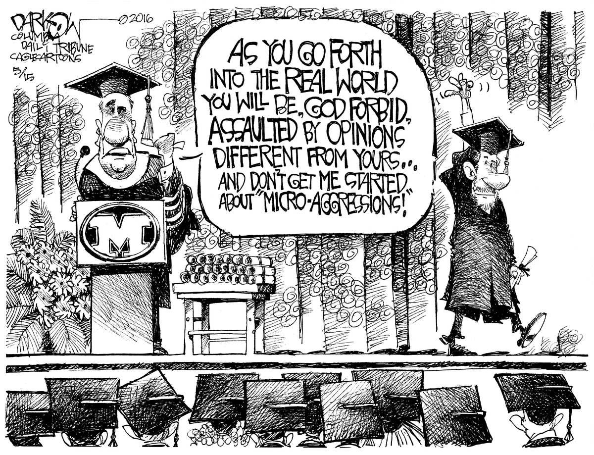 Editorial Cartoon U.S. Graduation 2016 | The Week