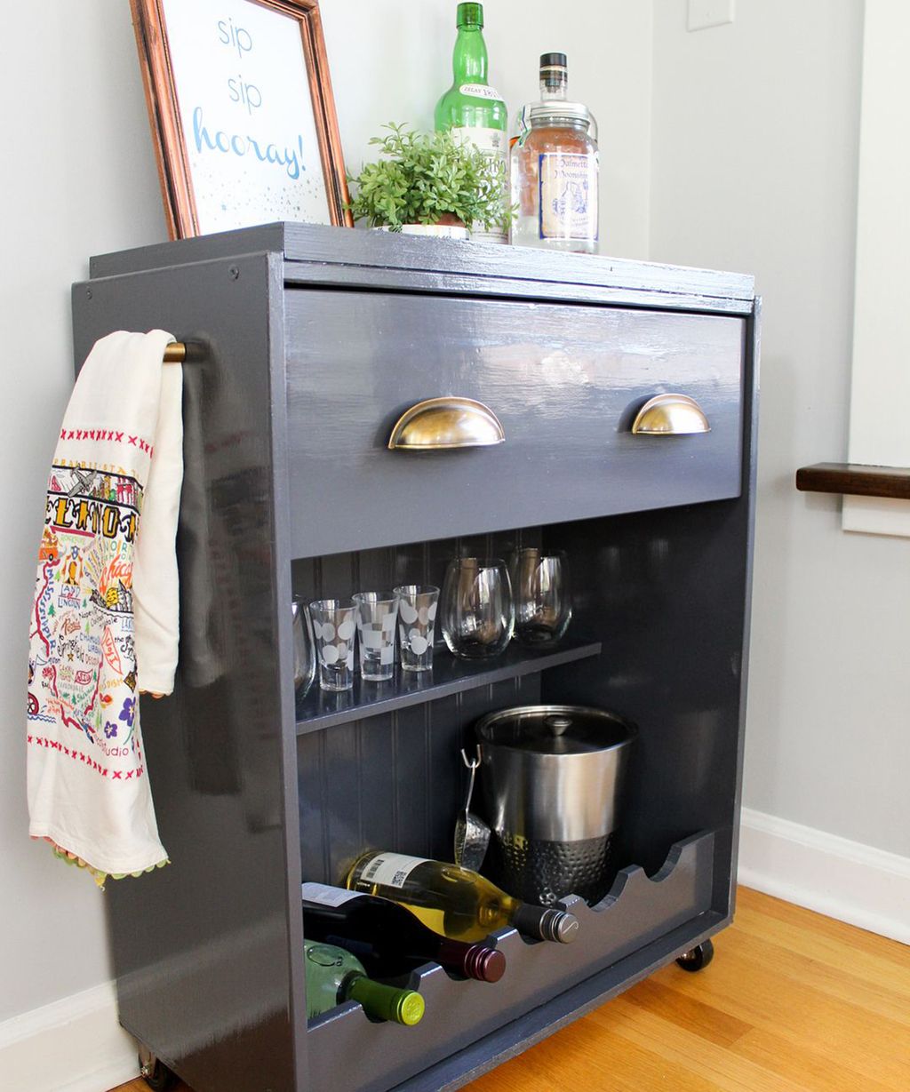 DIY bar carts – 10 homemade drink trolleys ideas | Real Homes