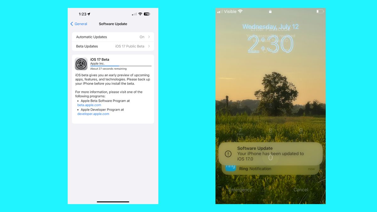 How to install the iOS 17 public beta | Tom's Guide How to install the iOS 17 public beta | Tom's Guide