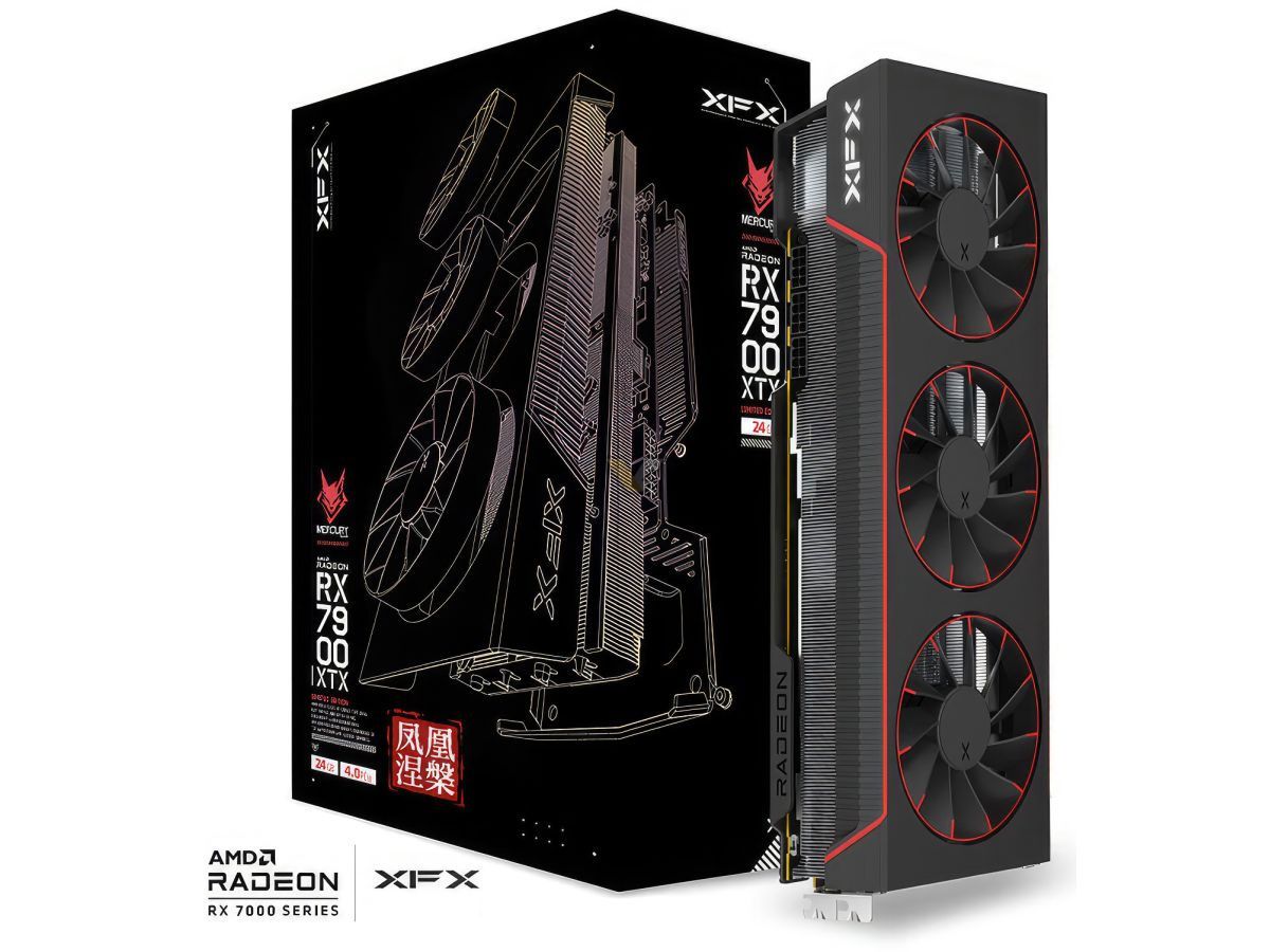 XFX releases hulking quad-slot triple-fan AMD GPU — XFX Radeon RX 7900 ...