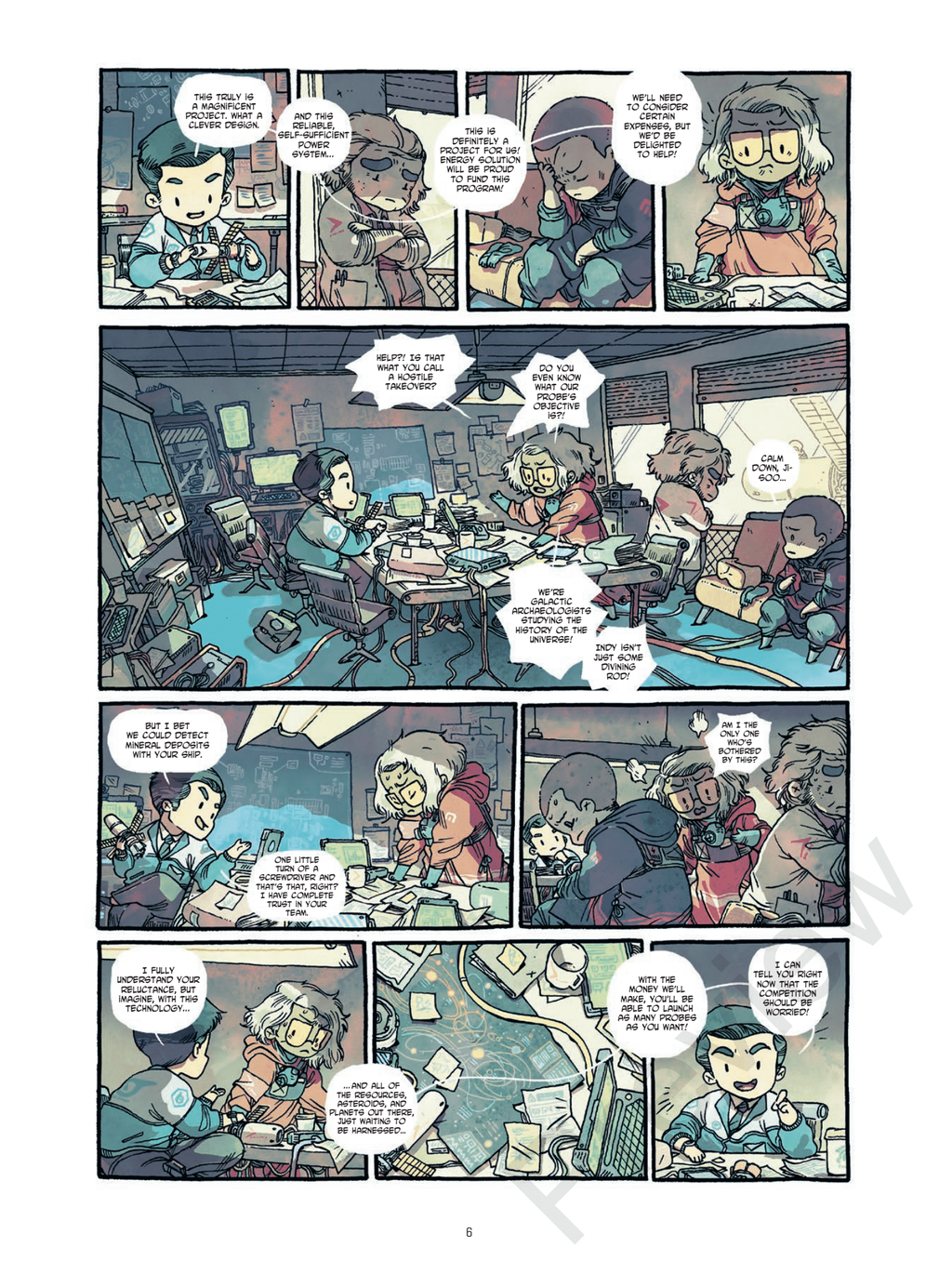 Frontier is a stunning new sci-fi graphic novel from Citizen Sleeper ...