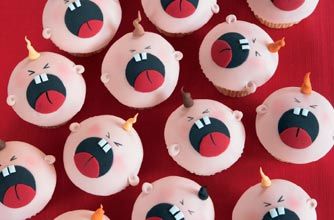Baby face cupcakes | Dessert Recipes | GoodtoKnow