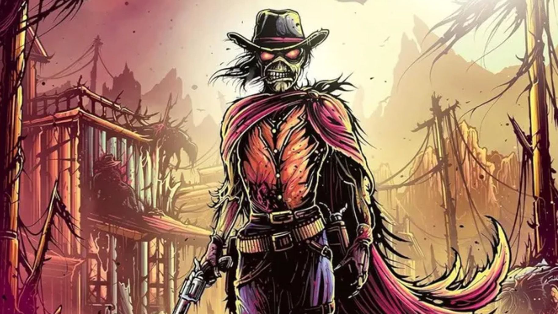 A new Iron Maiden graphic novel celebrates 40 years of their album ...