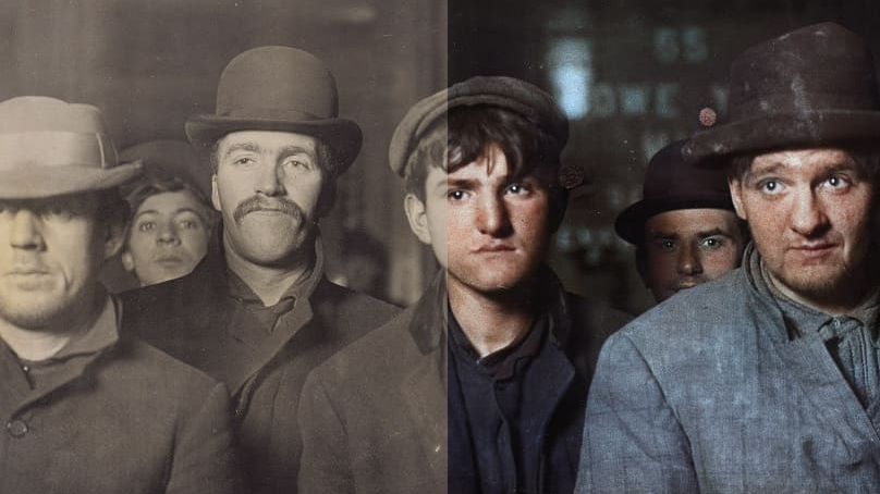 My Colorful Past: "Bridging a gap between history and art using photo ...