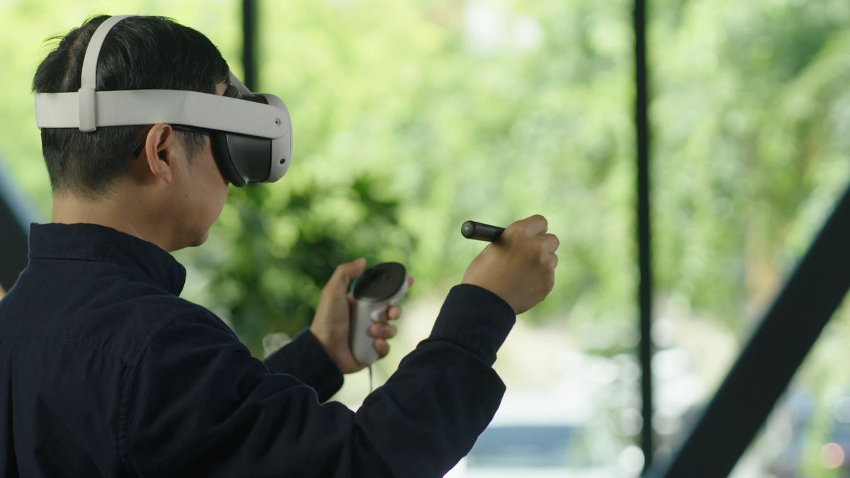 Logitech MX Ink lets you draw in thin air on Meta Quest 3 — here’s how ...