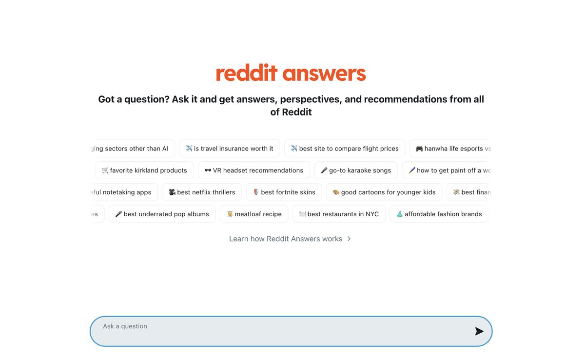 I Tried Reddit Answers Reddit s New AI Tool Is Helpful But It Misses I Tried Reddit Answers Reddit s New AI Tool Is Helpful But It Misses