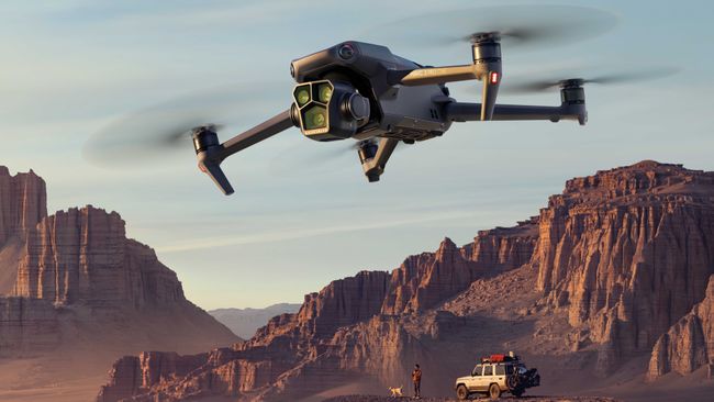 DJI Mavic 3 Pro is first-ever drone with THREE cameras - and one's a ...