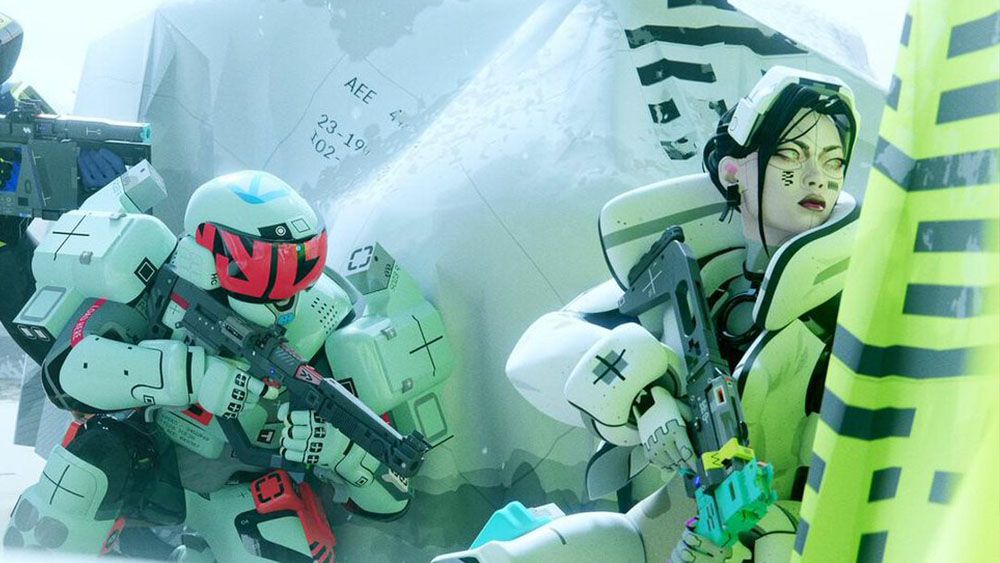 Fans are torn over the vibrant colours and glitchy UI art style of ...