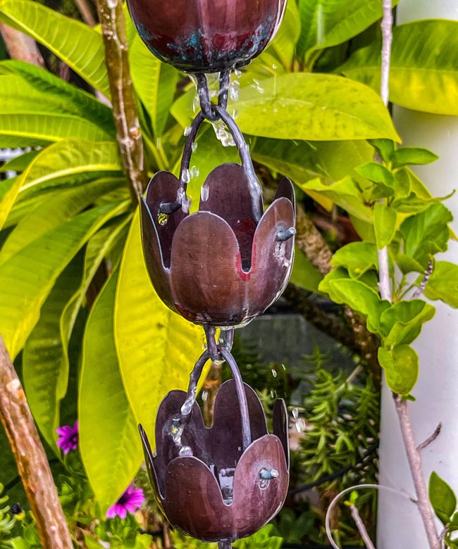How does a rain chain work? Practical tips and tricks | Homebuilding
