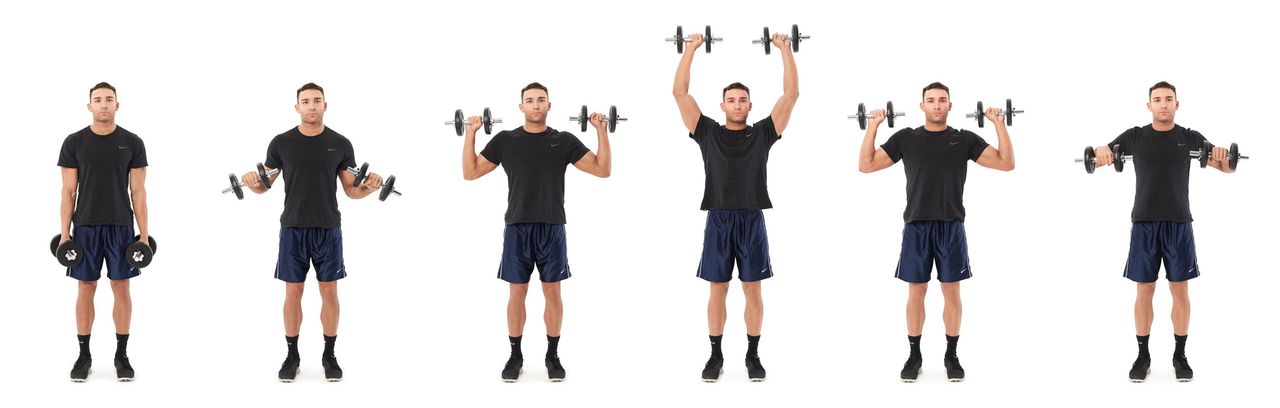 Shoulder exercises to build muscular shoulders with weights | Fit&Well