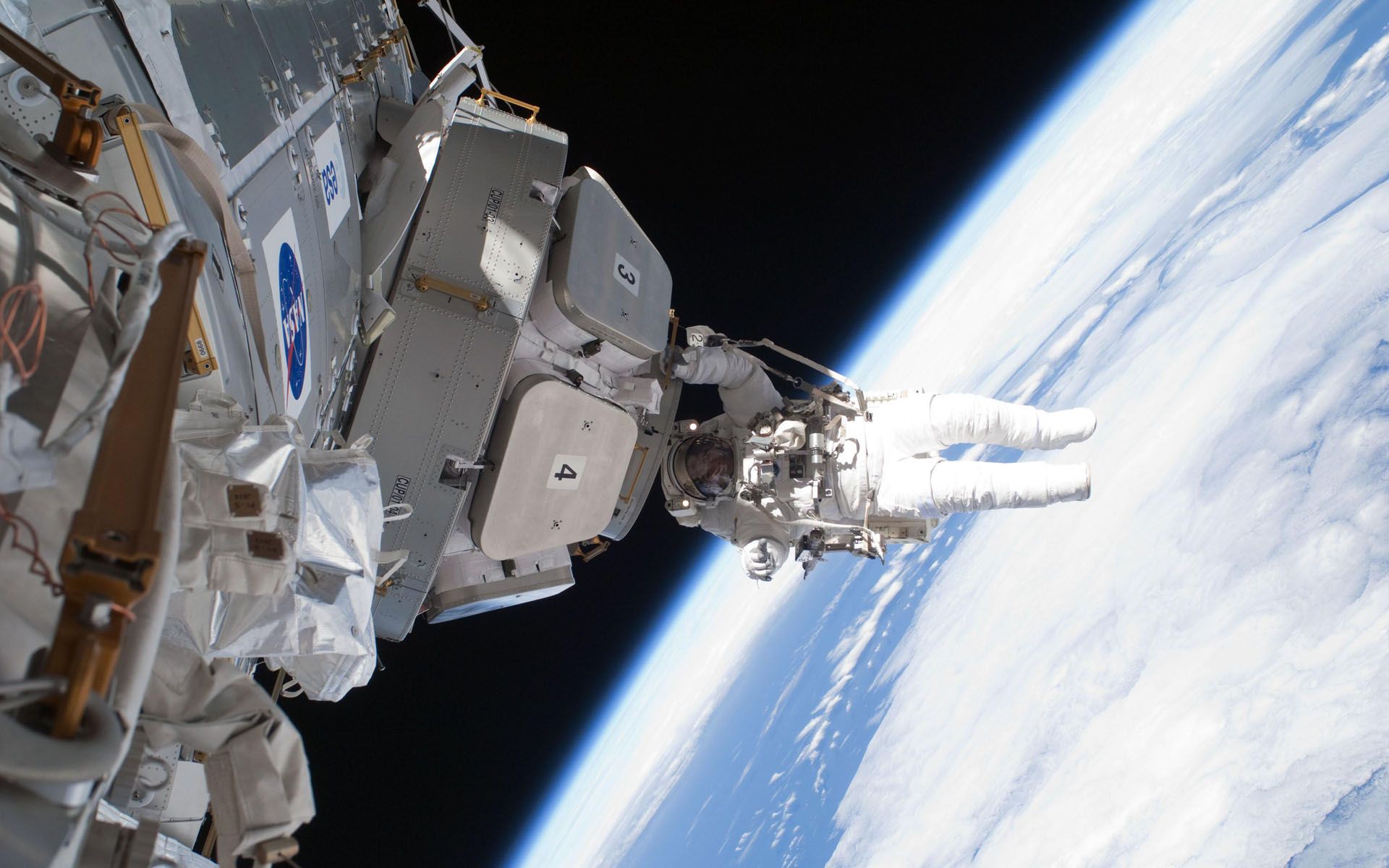 Installing the Cupola Space Wallpaper | Space