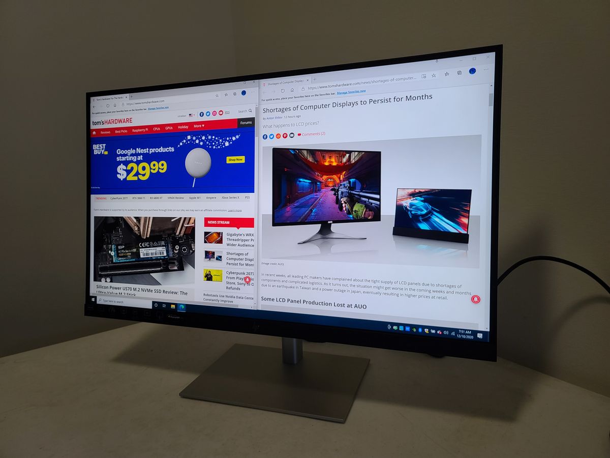HP U28 4K HDR Monitor Review: Color You Can Count On | Tom's Hardware