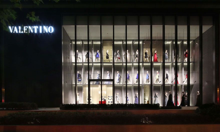 Valentino takes up residence within the iconic Takashimaya Building on ...