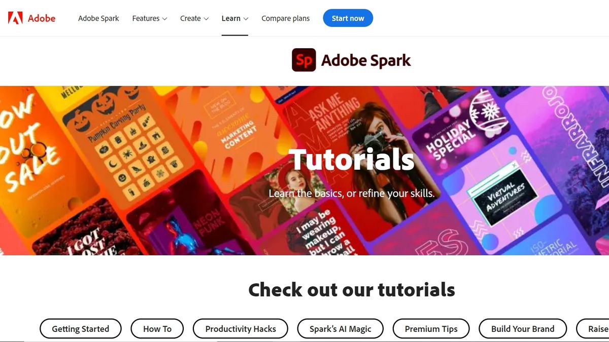 Download Spark: How to try Adobe Spark for free or with Creative Cloud ...