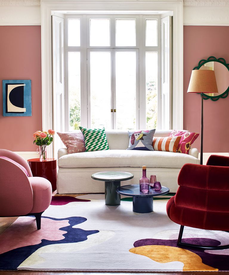 Living room rug ideas: 15 ways to instantly brighten a space | Homes ...