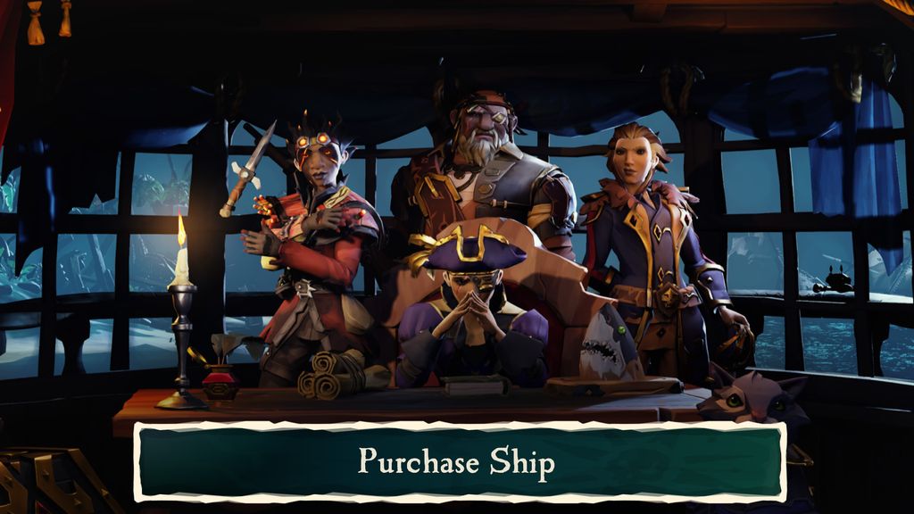 How to buy a ship in Sea of Thieves and name it | GamesRadar+
