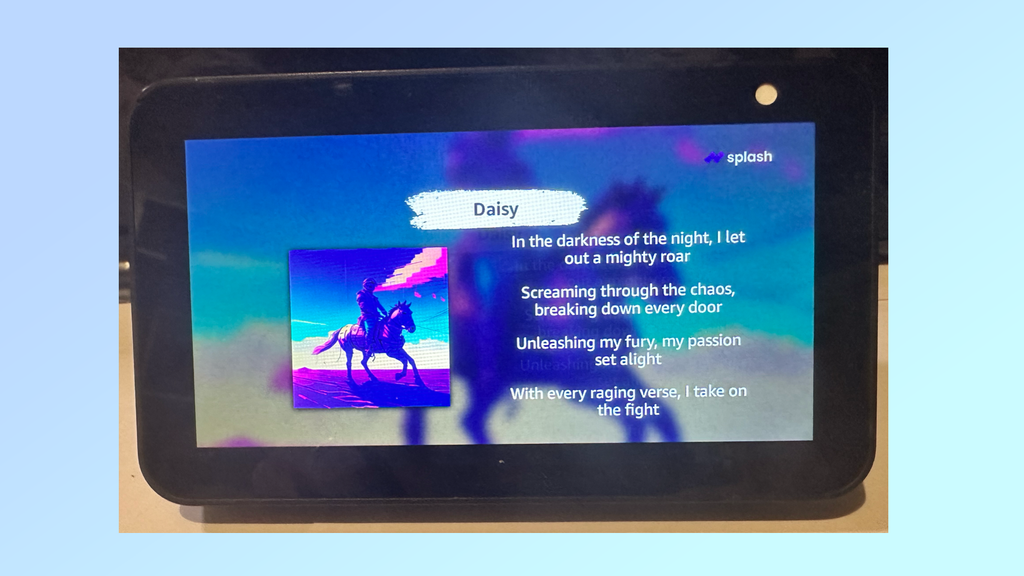 I tried the new AI music Alexa skill and it made a song from my voice ...