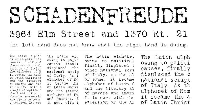 26 of the best free typewriter fonts | Creative Bloq
