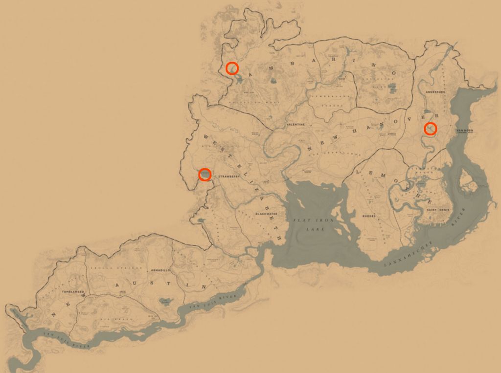 Red Dead Redemption 2 animal locations: Where to find every species in ...