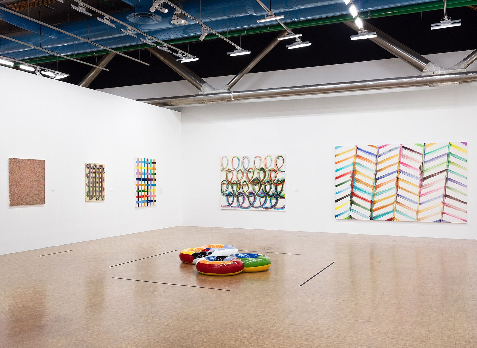 A Paris double bill of Bernard Frize hits the right notes | Wallpaper