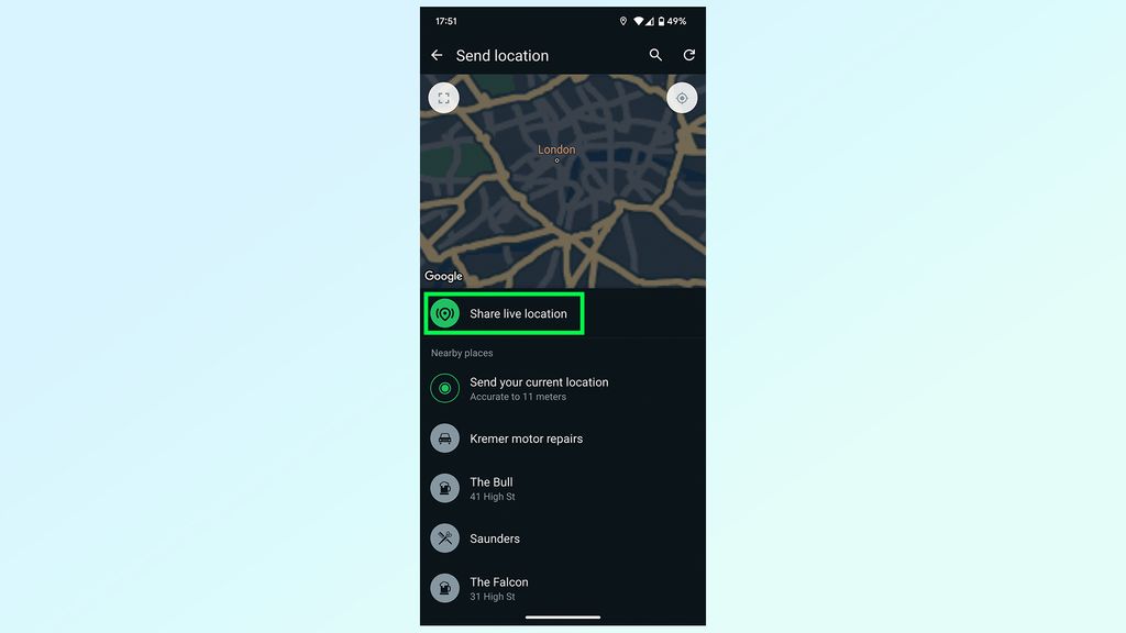 How to share your live location in WhatsApp | Tom's Guide
