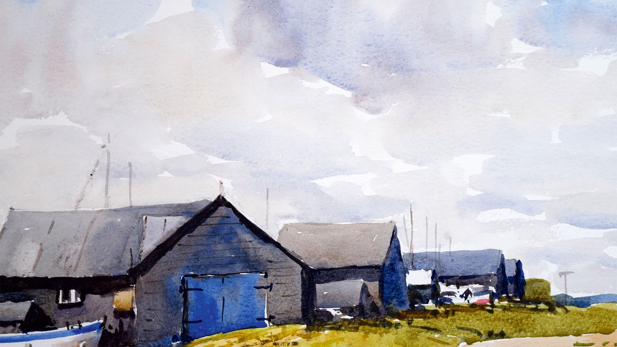 How to convey bright sunlight in watercolour | Creative Bloq