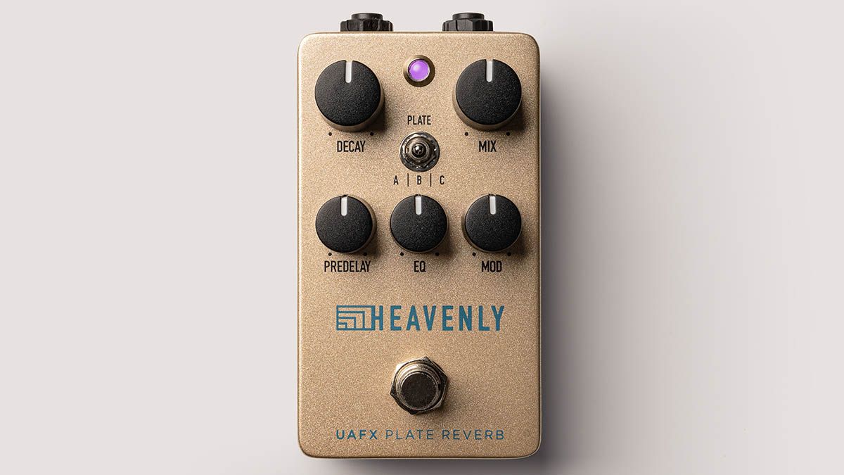 Universal Audio UAFX Heavenly Plate Reverb pedal review | MusicRadar