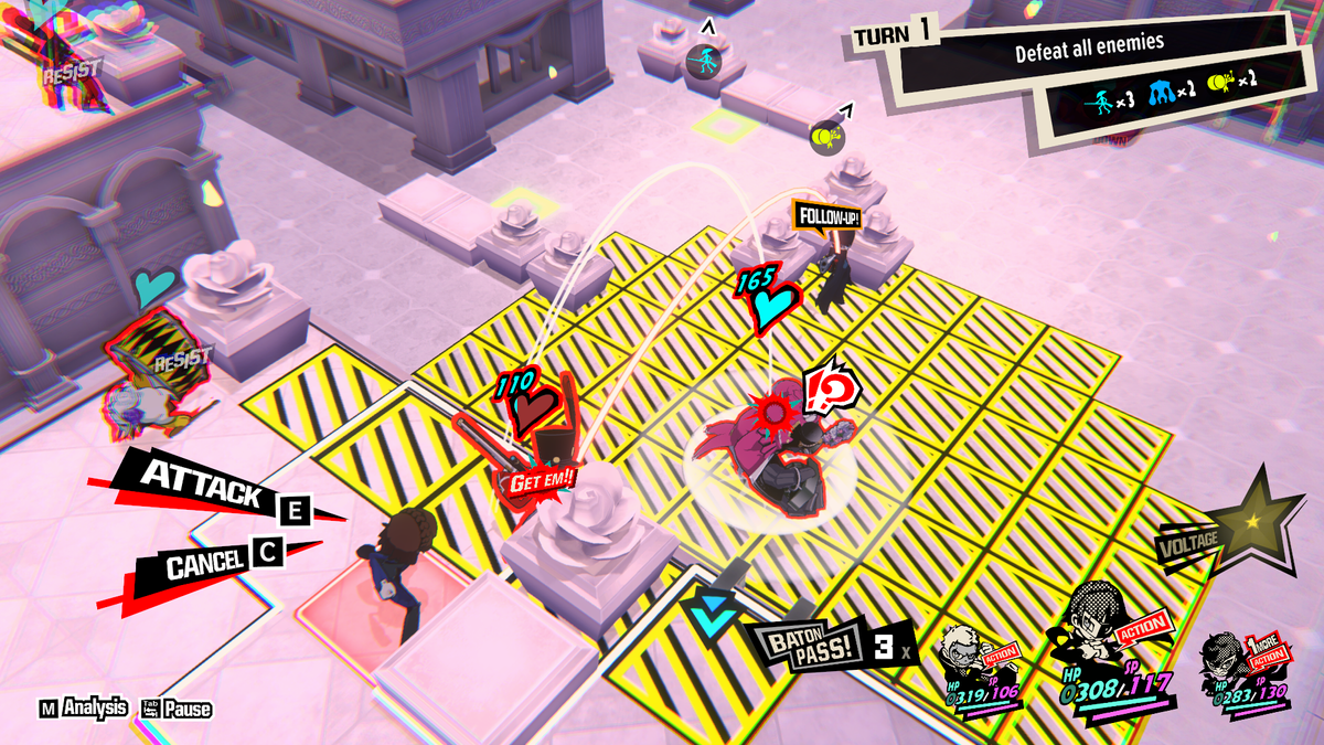 Persona 5 Tactica review | PC Gamer