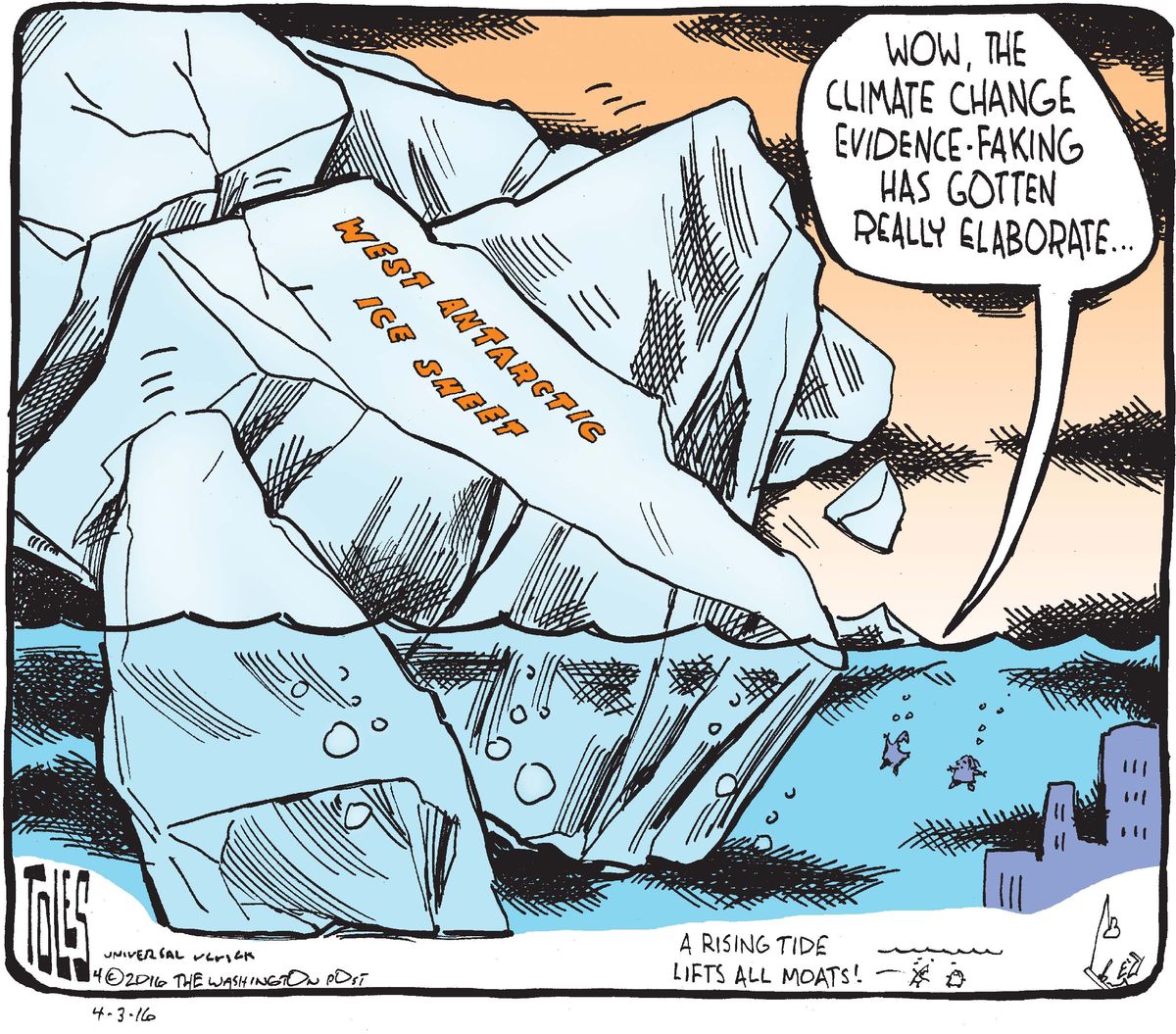 Political Cartoon U.S. Climate Change | The Week