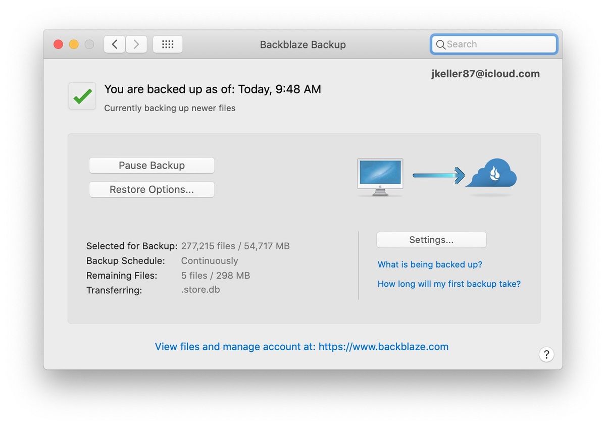 How to back up your Mac to an online backup service | iMore