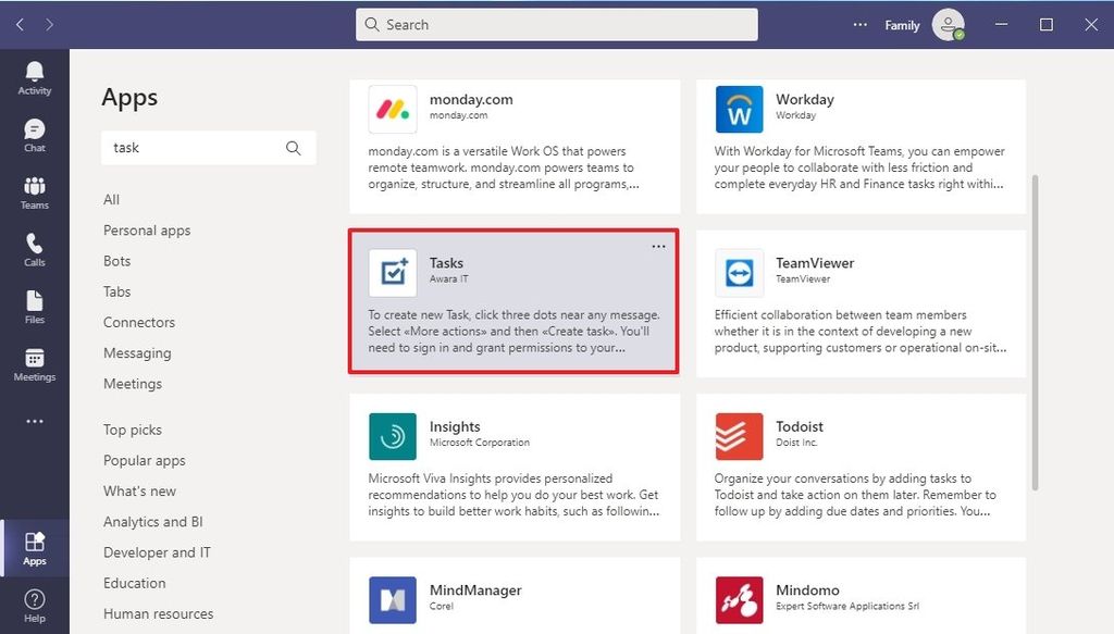 How to create Microsoft To Do tasks from messages on Microsoft Teams ...