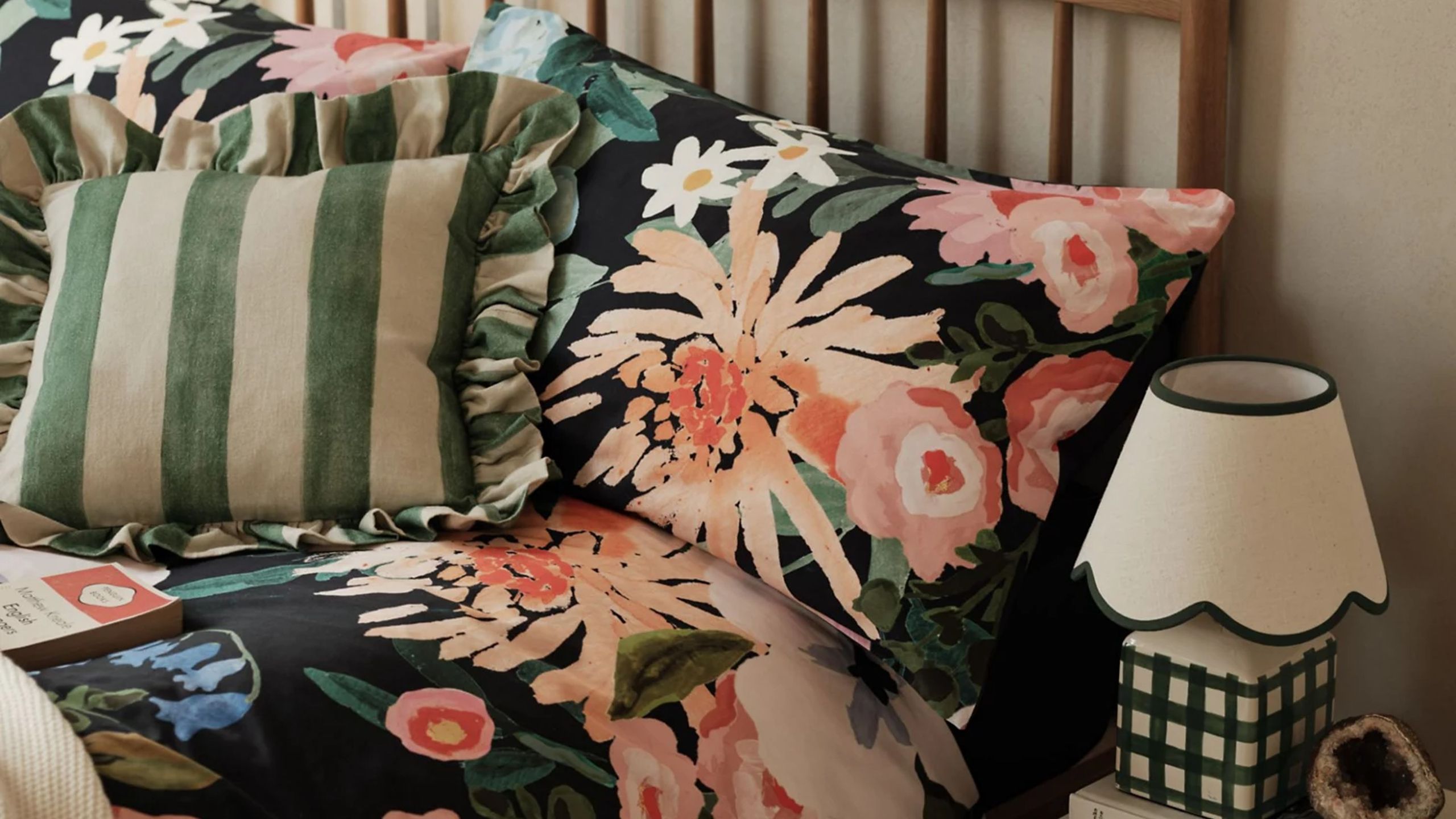 The striped frill cushion trend is everywhere we look | Ideal Home