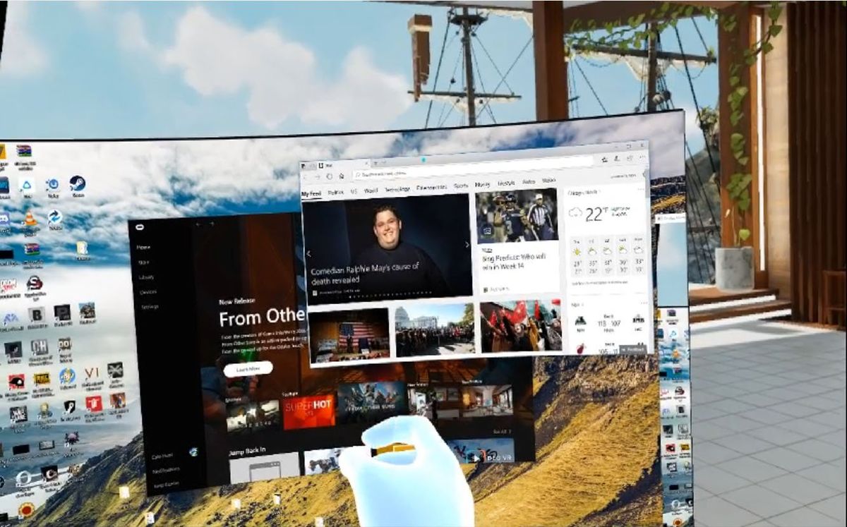 How to use your desktop in VR | Windows Central