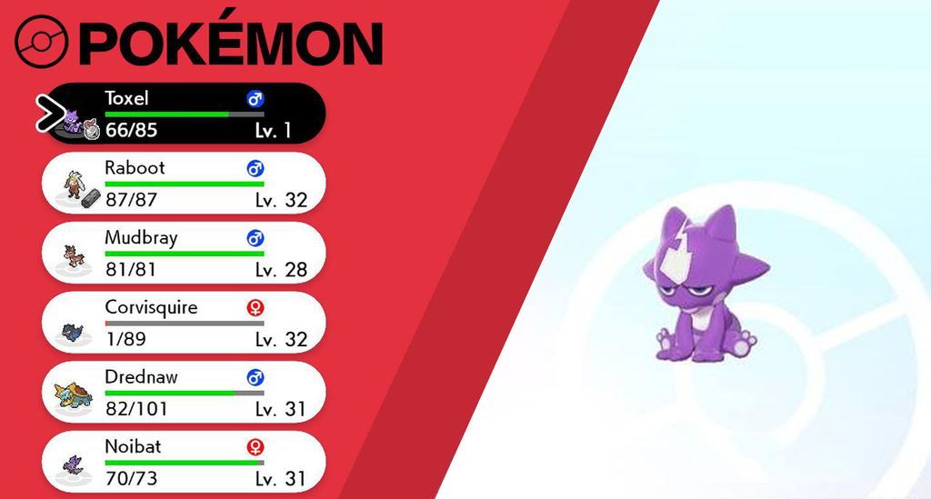 Pokémon Sword and Shield: How to evolve Toxel and the differences ...