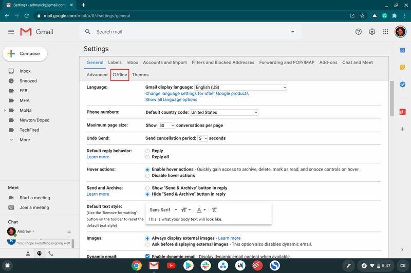 How to use a Chromebook offline with no internet connection | Android ...
