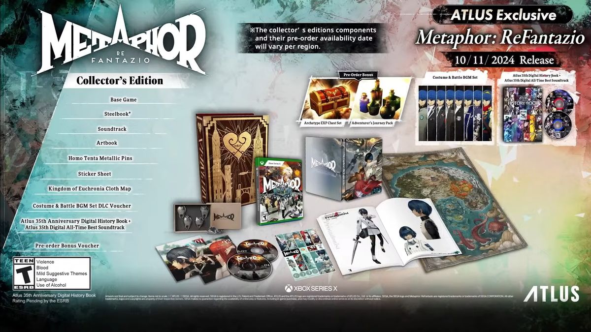 Metaphor: ReFantazio for Xbox and PC — Story, gameplay trailers, launch date, and more | Windows ...