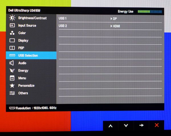 Dell U3415W OSD Setup And Calibration
