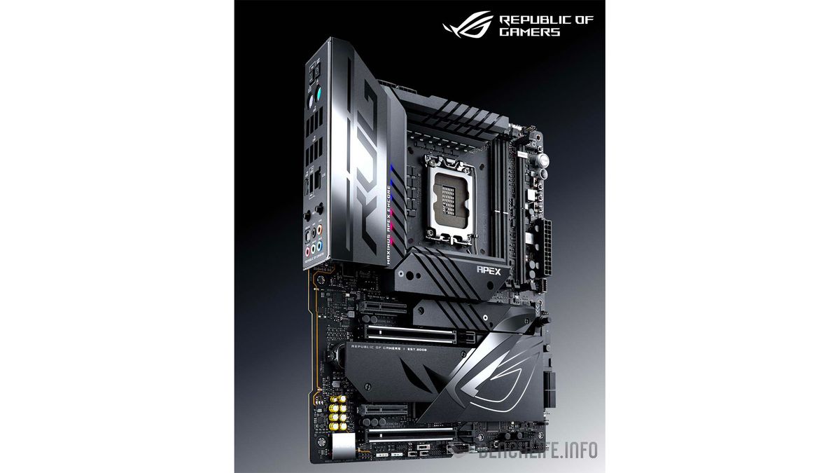 Asus' New Z790 Overclocking Motherboard Listed Overseas For Over $850 ...