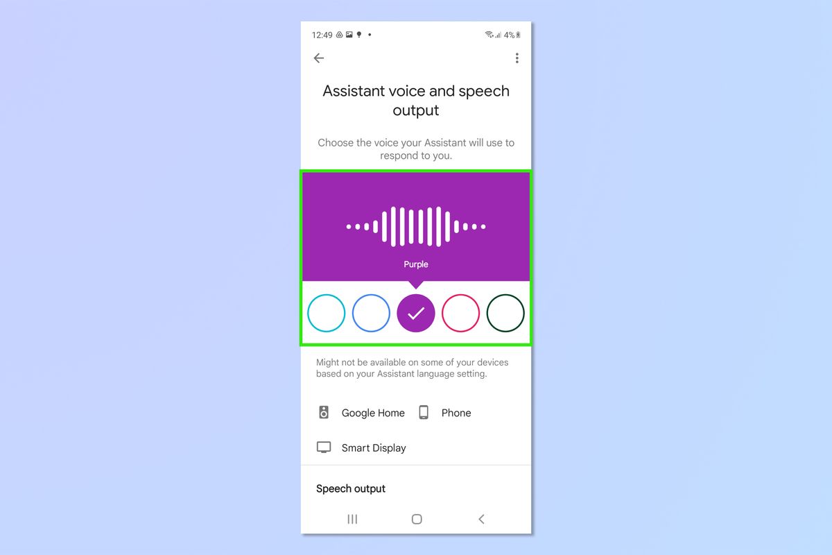 How to change the Google Assistant voice on Android | Tom's Guide